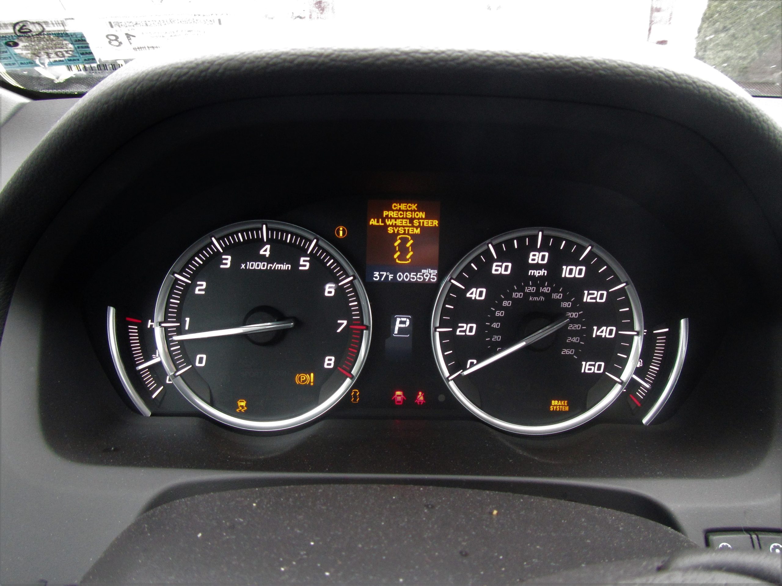 2016 ACURA TLX Speedometer / Instrument Cluster - Weber Brothers Auto