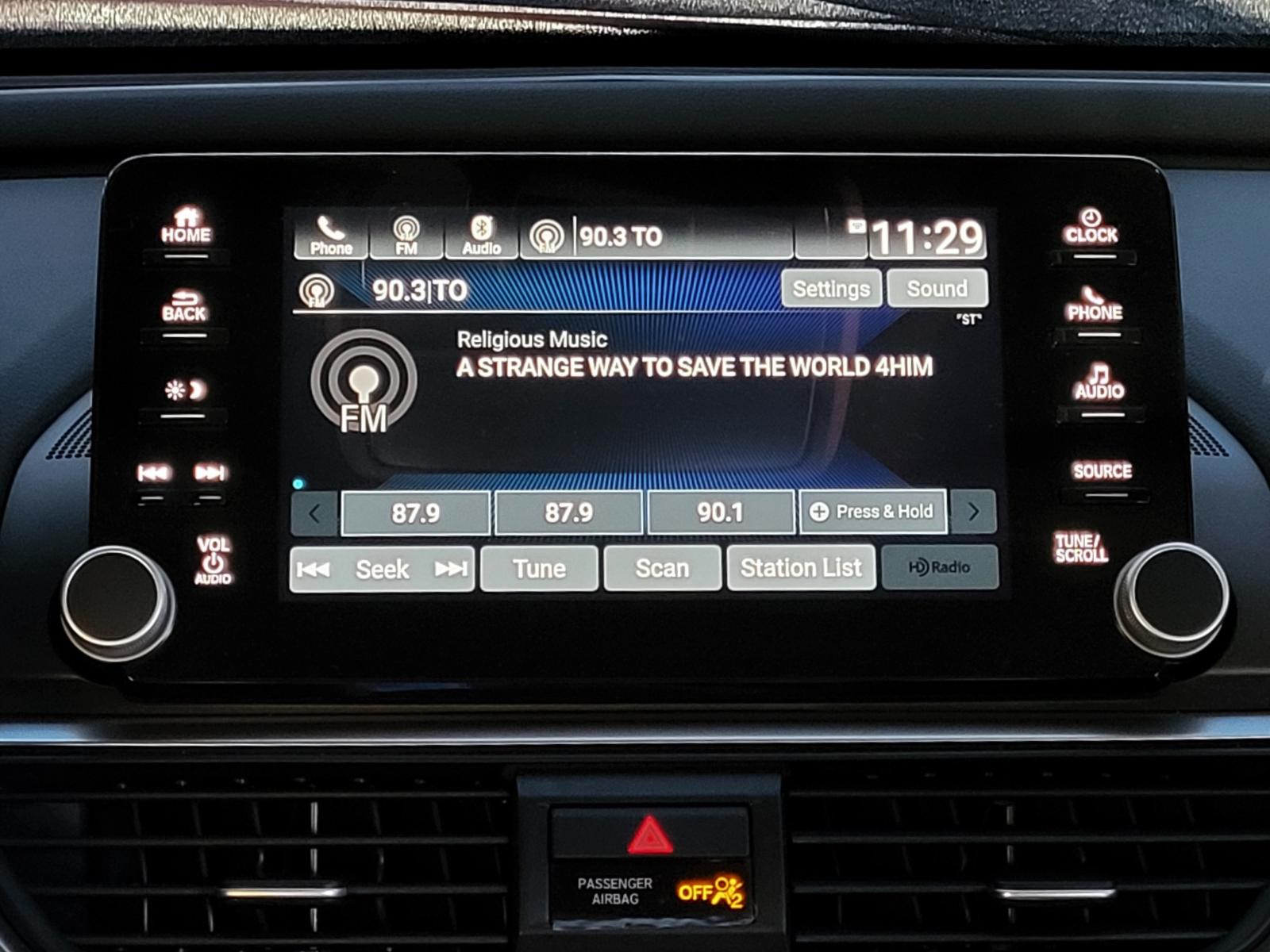 2021 HONDA ACCORD Display Screen - Weber Brothers Auto