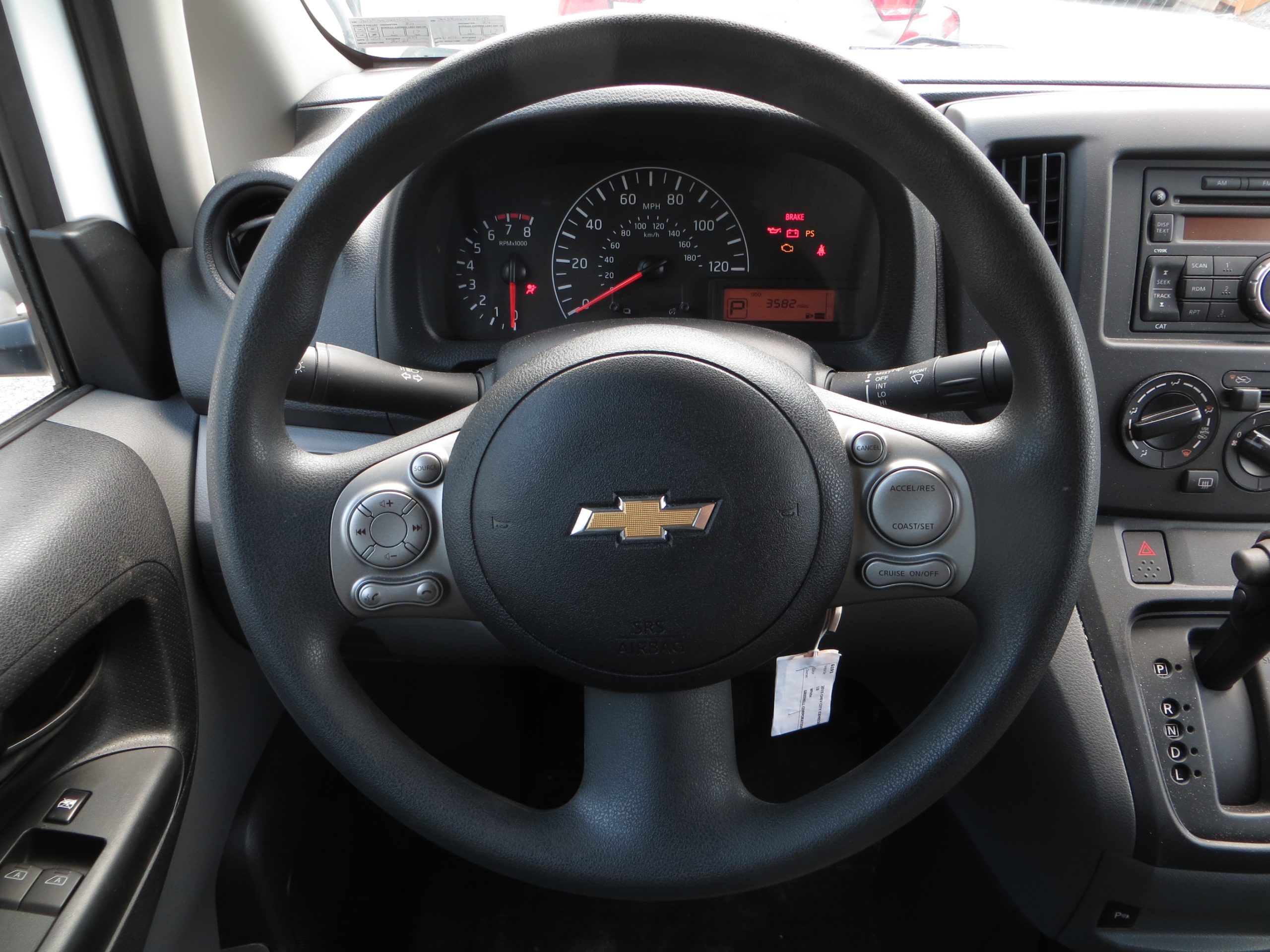 2015 CHEVROLET CITY EXPRESS Speedometer / Instrument Cluster - Weber ...