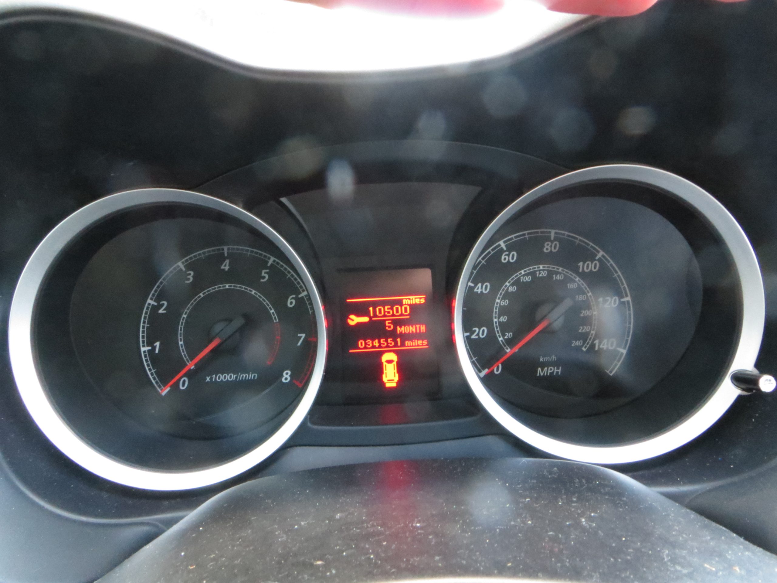 2014 MITSUBISHI LANCER Speedometer / Instrument Cluster - Weber ...