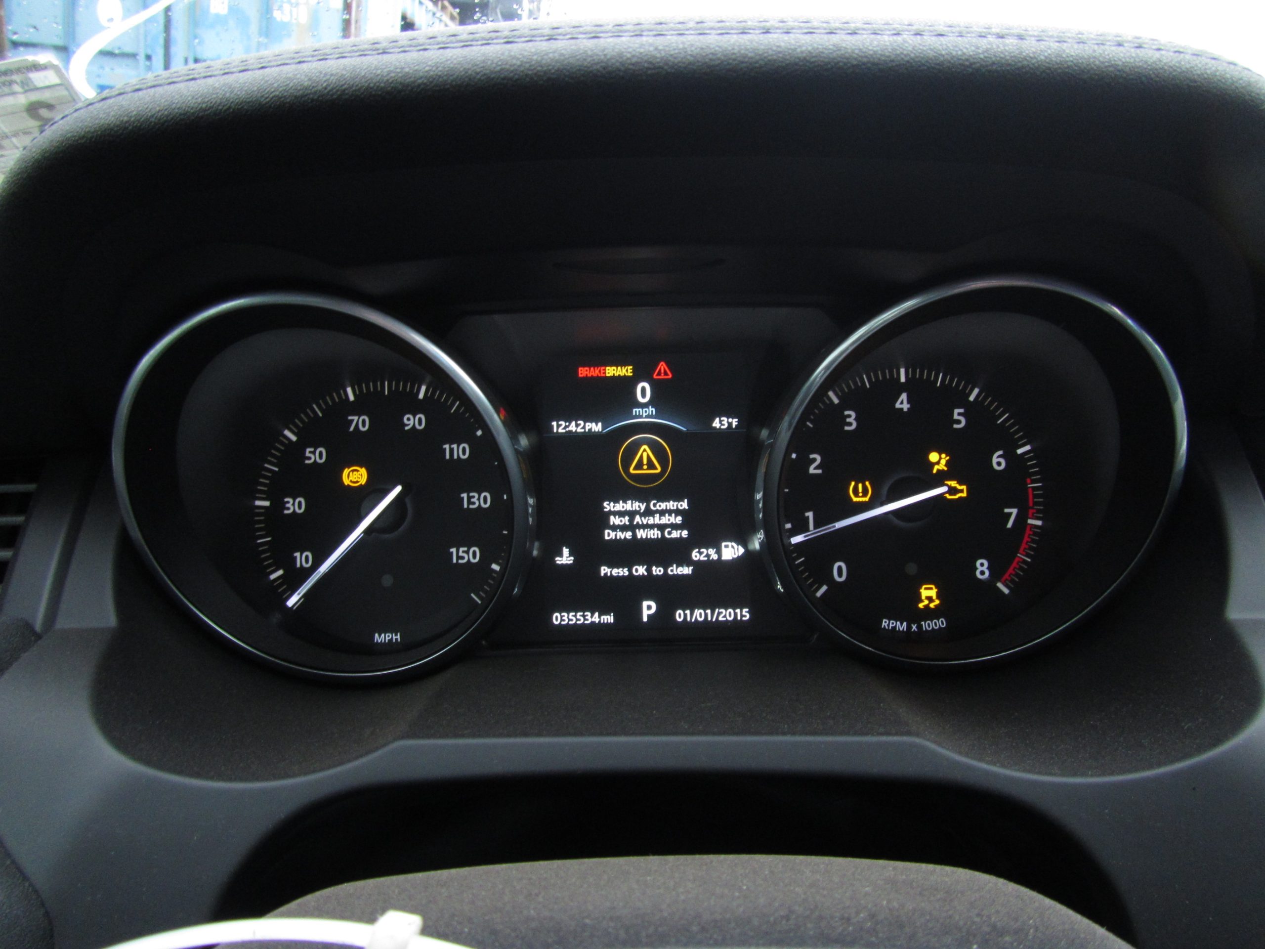 2016 LAND ROVER EVOQUE Speedometer / Instrument Cluster - Weber ...