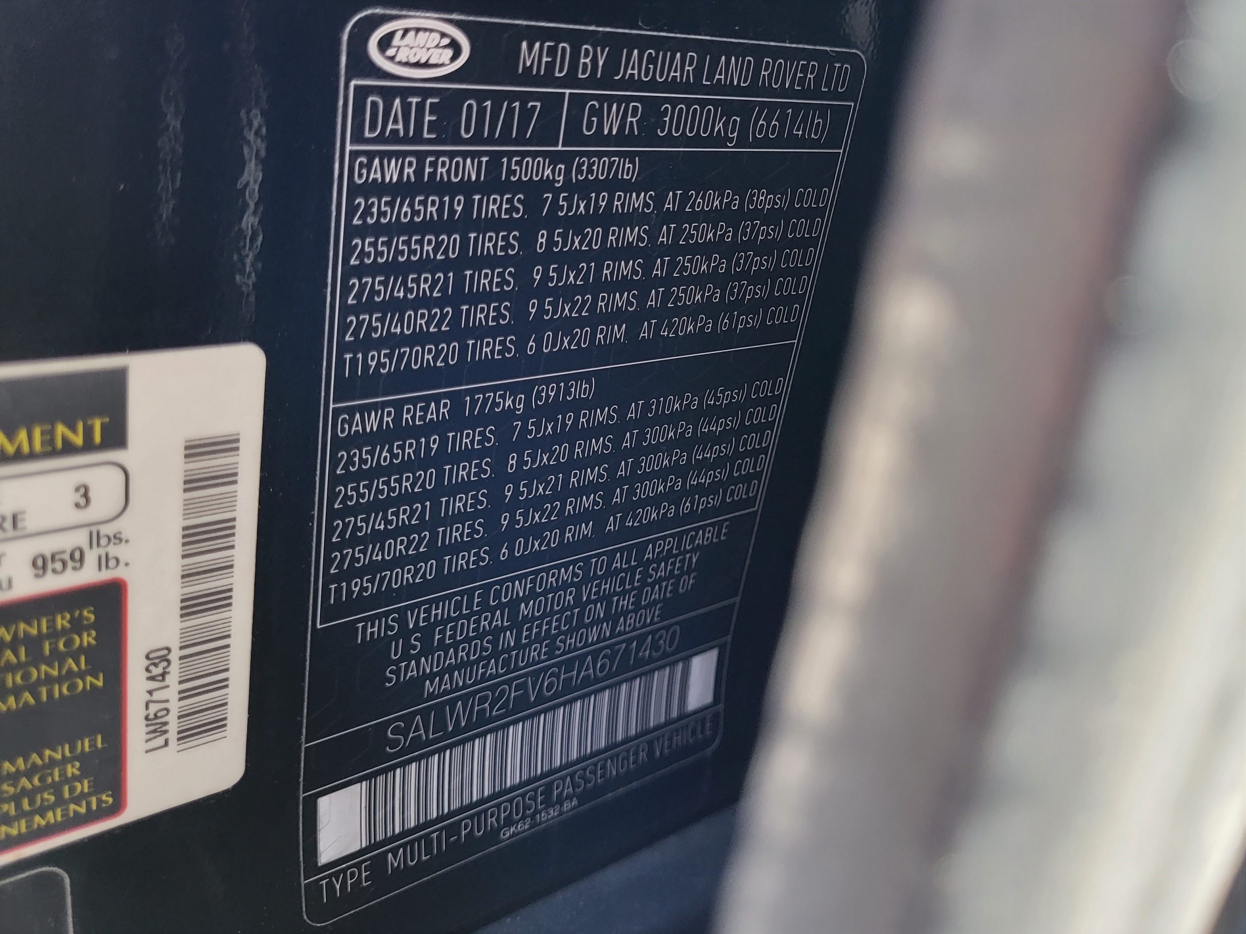 2017 LandRover Range Rover Sport - Weber Brothers Auto