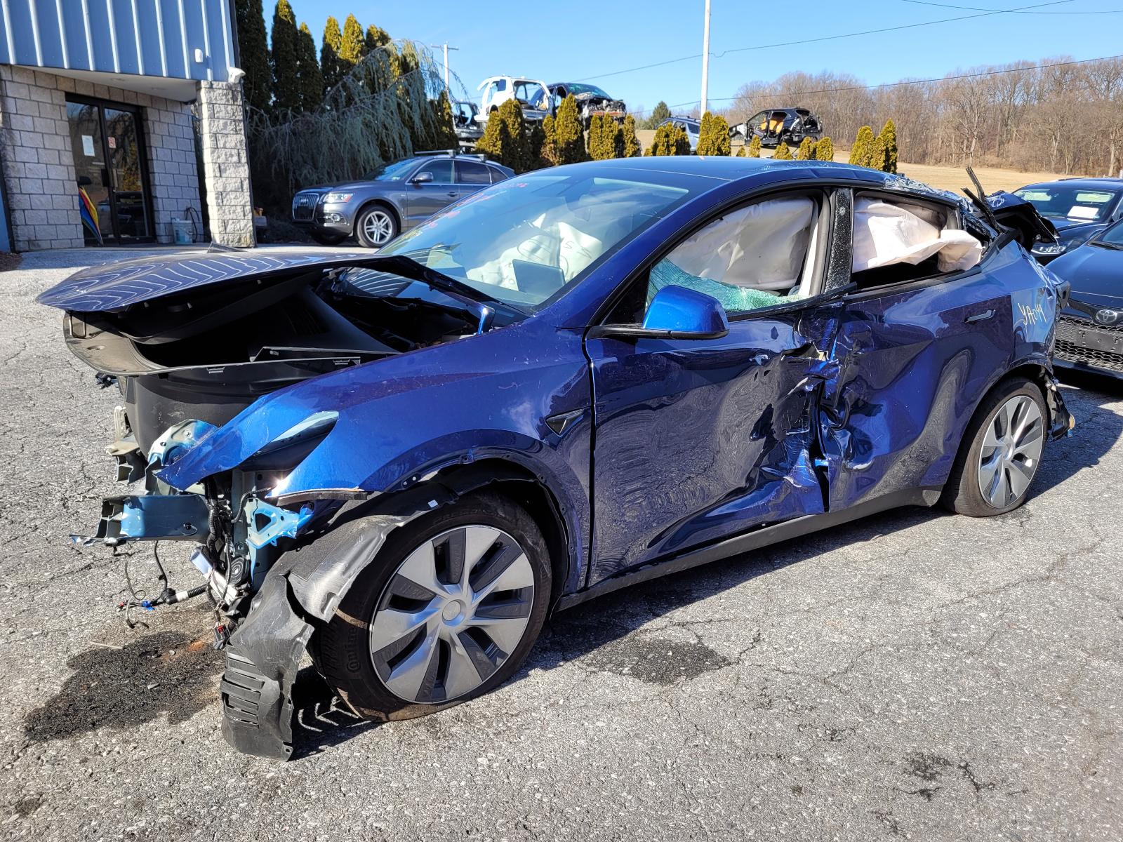 2022 TESLA MODEL Y A/C Compressor - Weber Brothers Auto