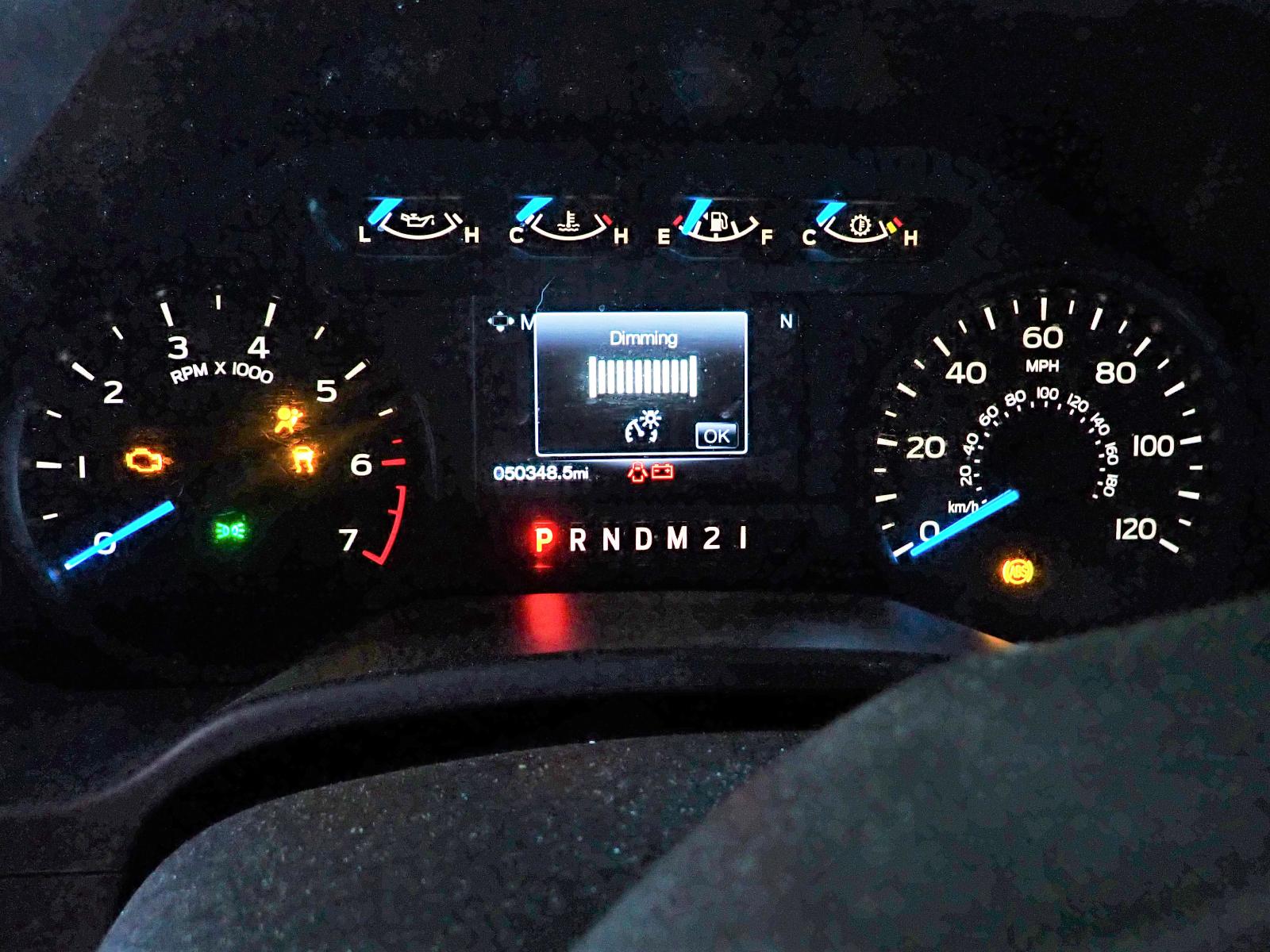 2017 FORD F150 PICKUP Speedometer / Instrument Cluster - Weber Brothers ...