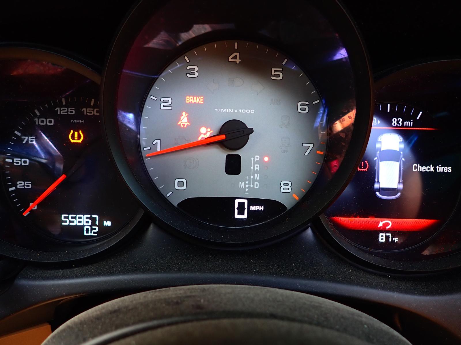 2017 PORSCHE MACAN Speedometer / Instrument Cluster - Weber Brothers Auto