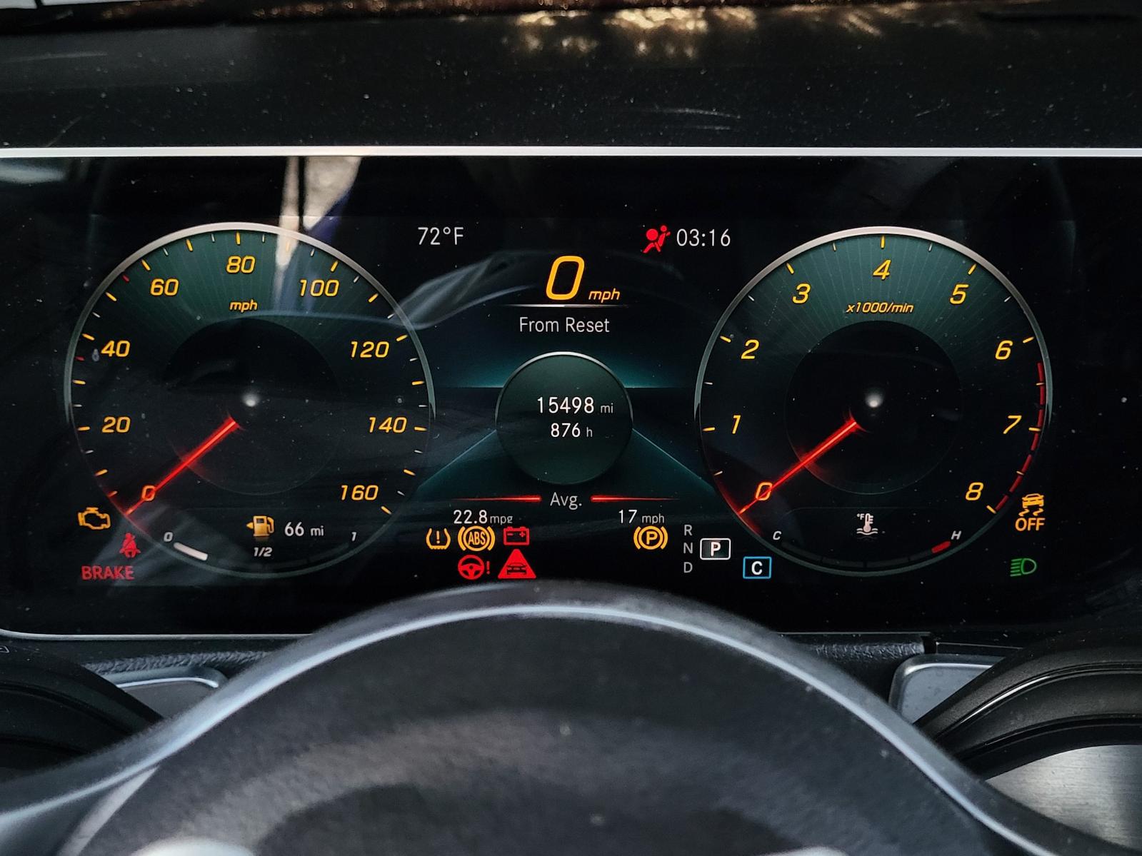 2021 MERCEDES GLB-CLASS Speedometer / Instrument Cluster - Weber ...