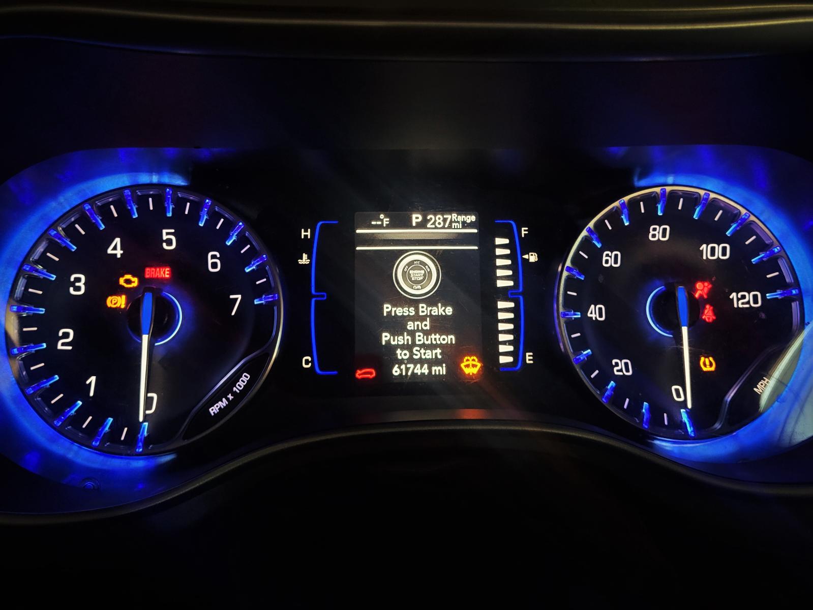 2020 CHRYSLER PACIFICA Speedometer / Instrument Cluster - Weber ...
