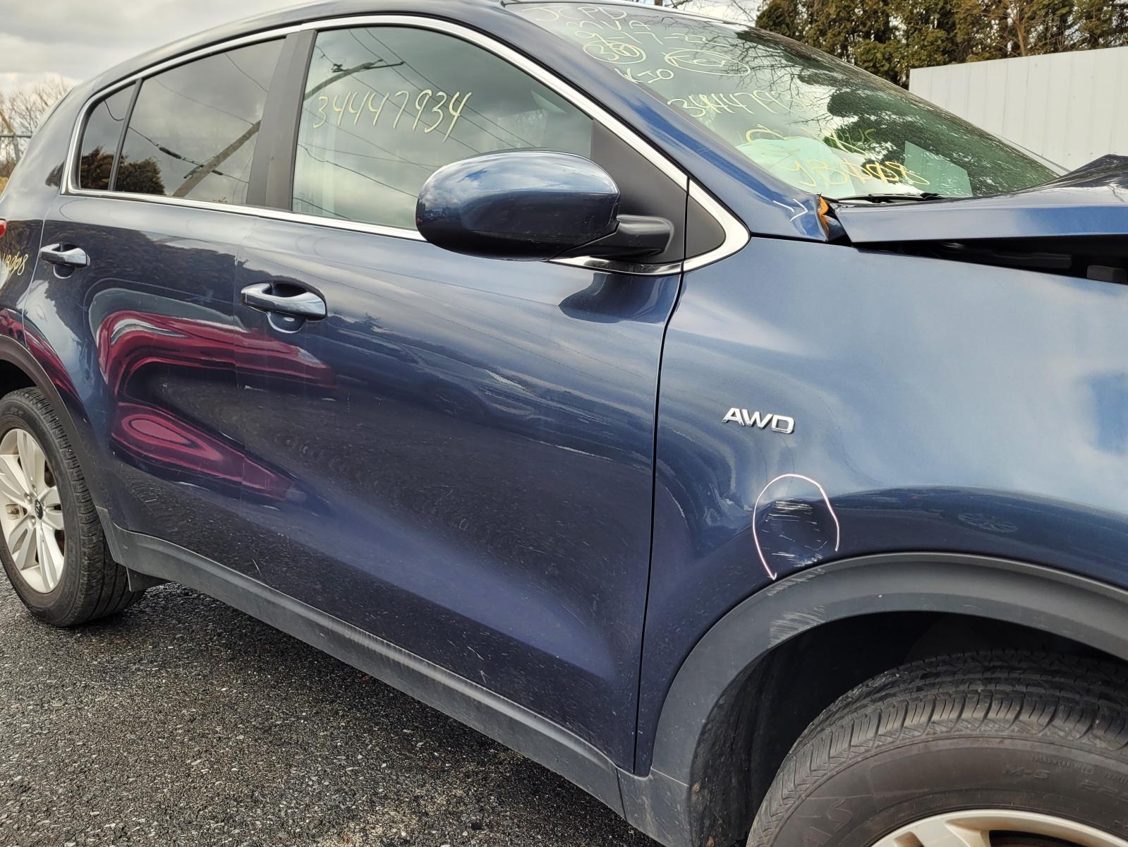 2018 KIA SPORTAGE Door - Front - Right - Weber Brothers Auto