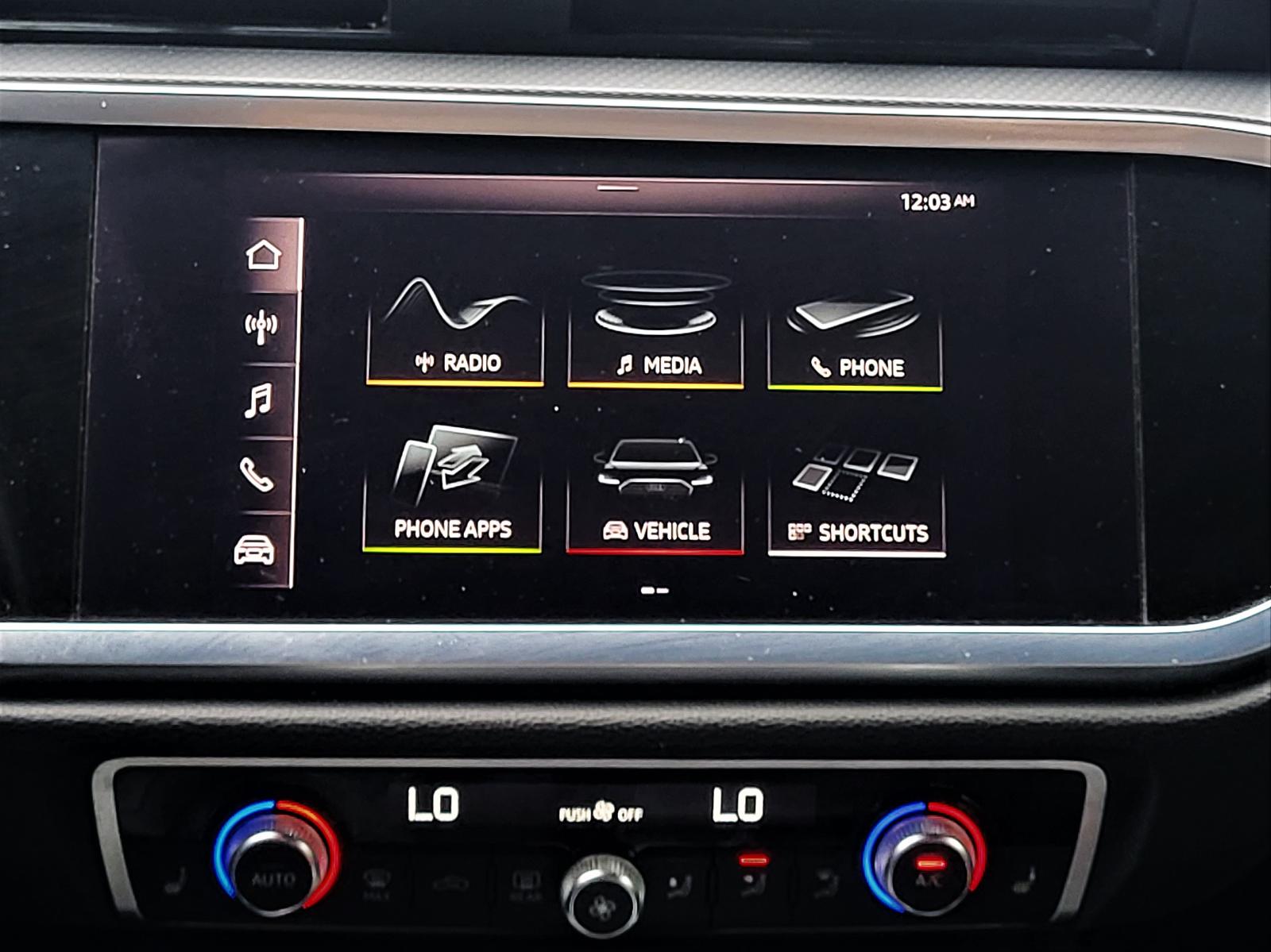 2020 AUDI Q3 Display Screen - Weber Brothers Auto