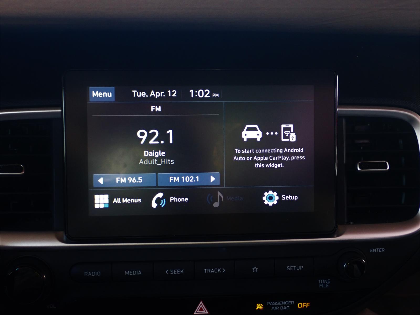 2020 HYUNDAI VENUE Audio / Video Equipment - Weber Brothers Auto