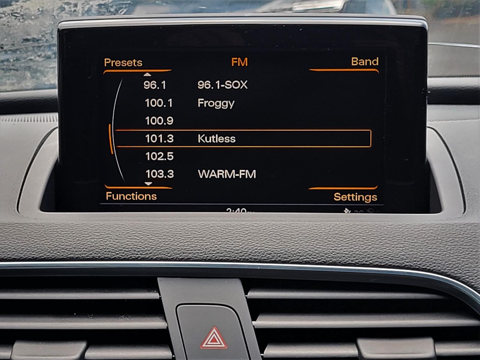 2018 AUDI Q3 Display Screen - Weber Brothers Auto