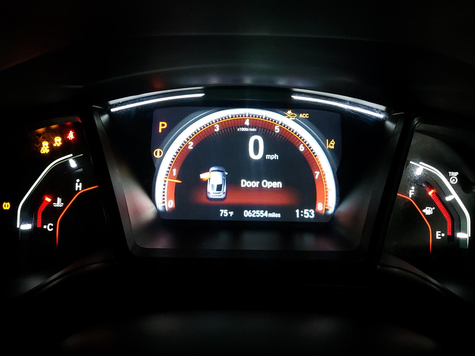 2020 HONDA CIVIC Speedometer / Instrument Cluster - Weber Brothers Auto