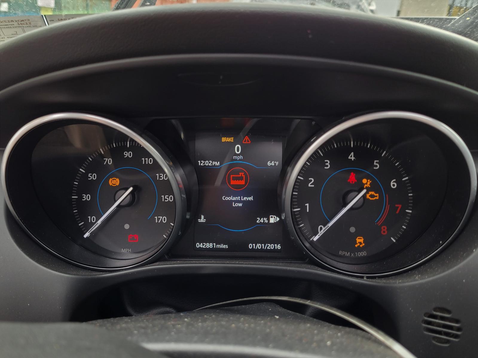 2018 JAGUAR F-PACE Speedometer / Instrument Cluster - Weber Brothers Auto