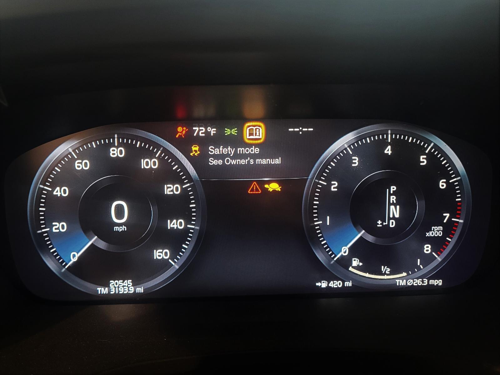 2020 VOLVO S60 Speedometer / Instrument Cluster - Weber Brothers Auto