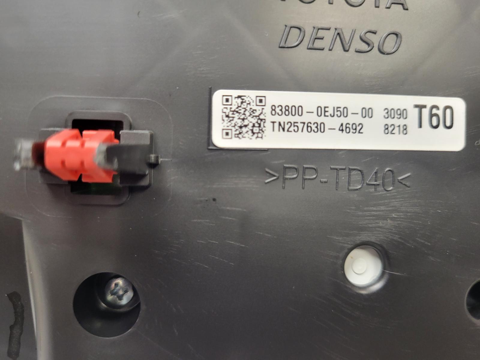 2021 TOYOTA HIGHLANDER Speedometer / Instrument Cluster - Weber ...