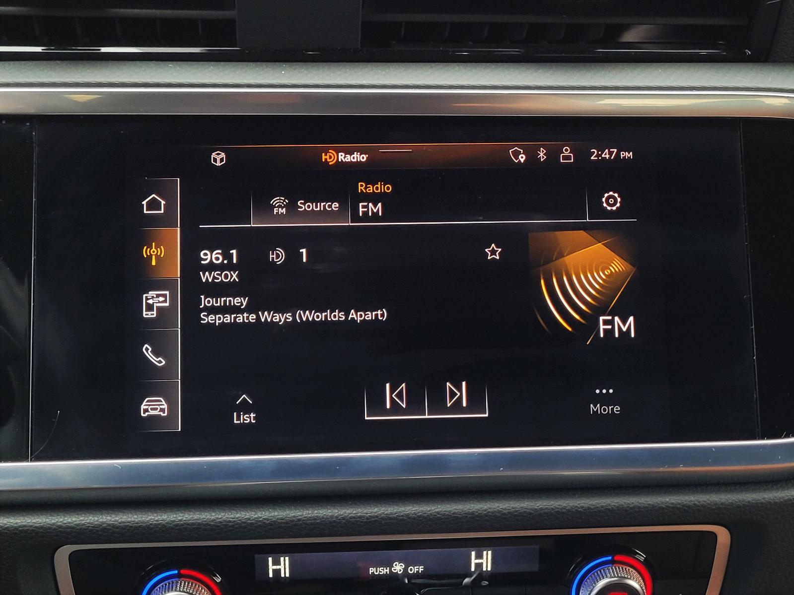 2022 AUDI Q3 Display Screen - Weber Brothers Auto