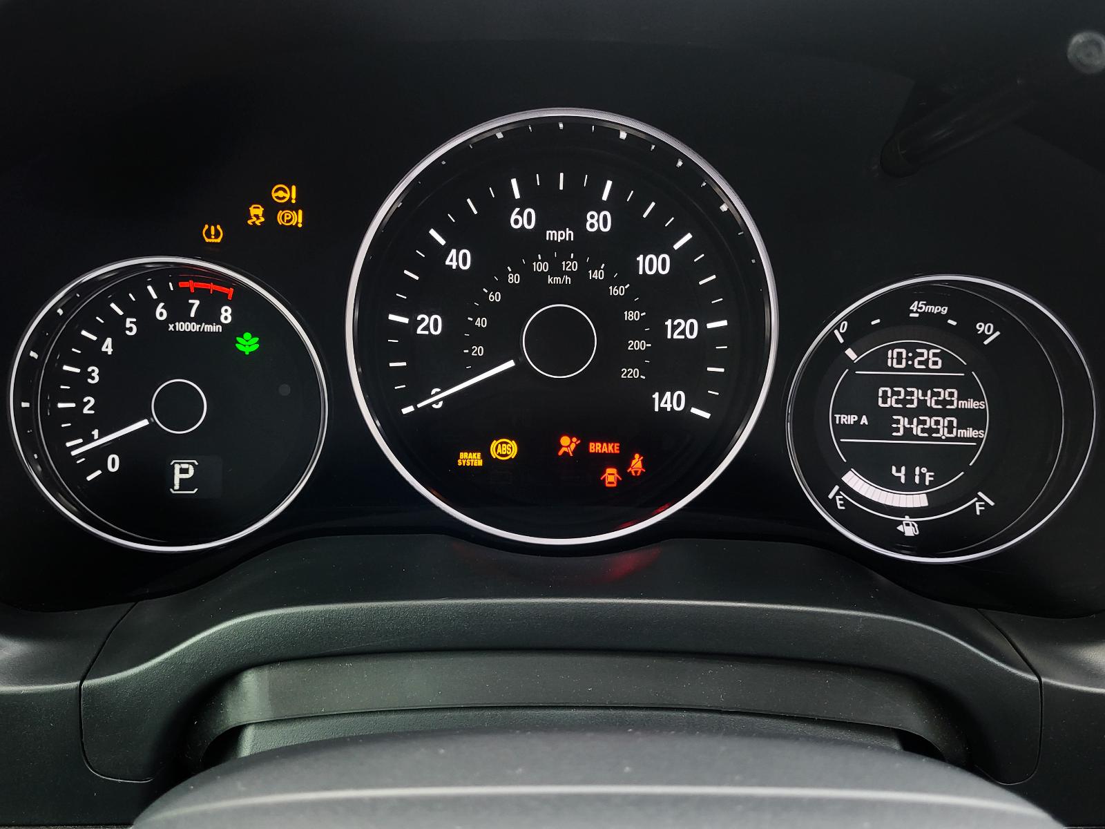 2022 HONDA HR-V Speedometer / Instrument Cluster - Weber Brothers Auto