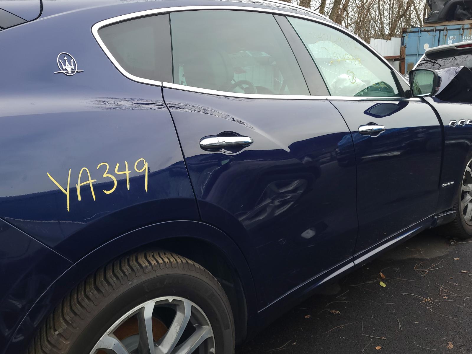 2018 MASERATI LEVANTE Door - Rear - Right - Weber Brothers Auto