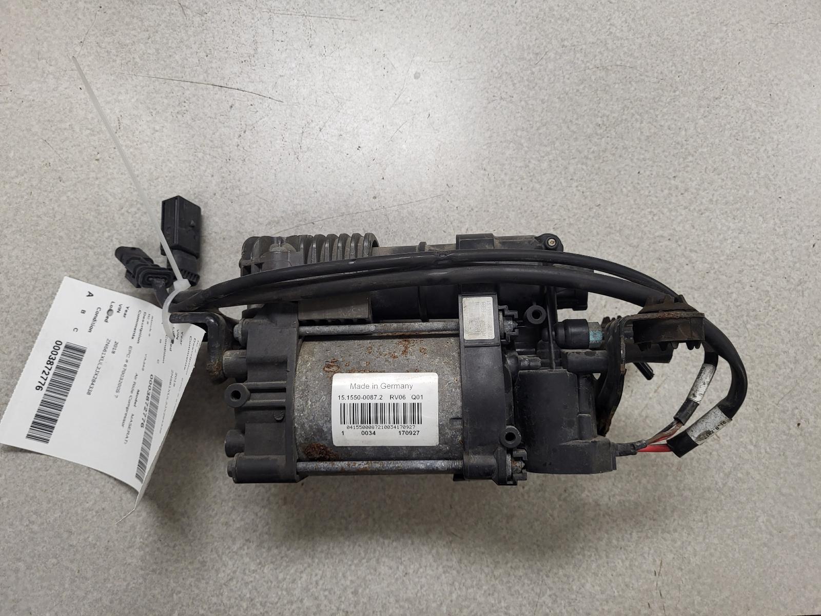 2018 MASERATI LEVANTE Air Ride Compressor - Weber Brothers Auto