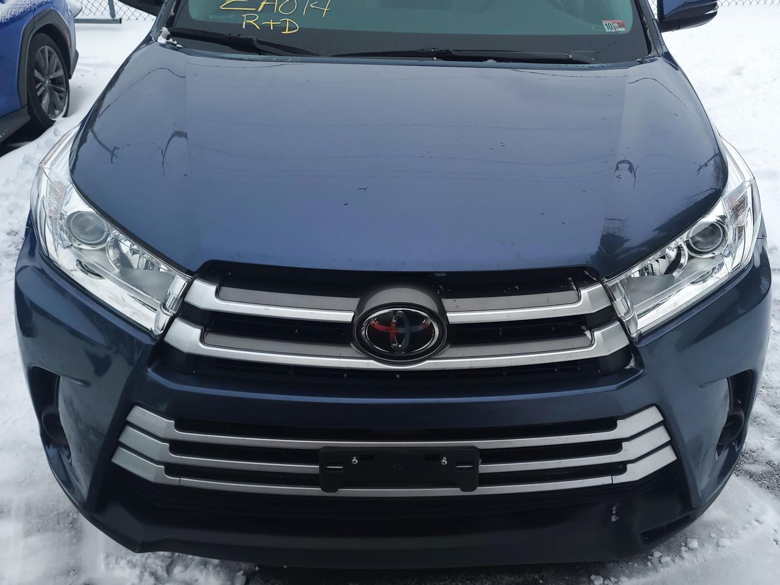2019 TOYOTA HIGHLANDER Front End Assembly - Weber Brothers Auto