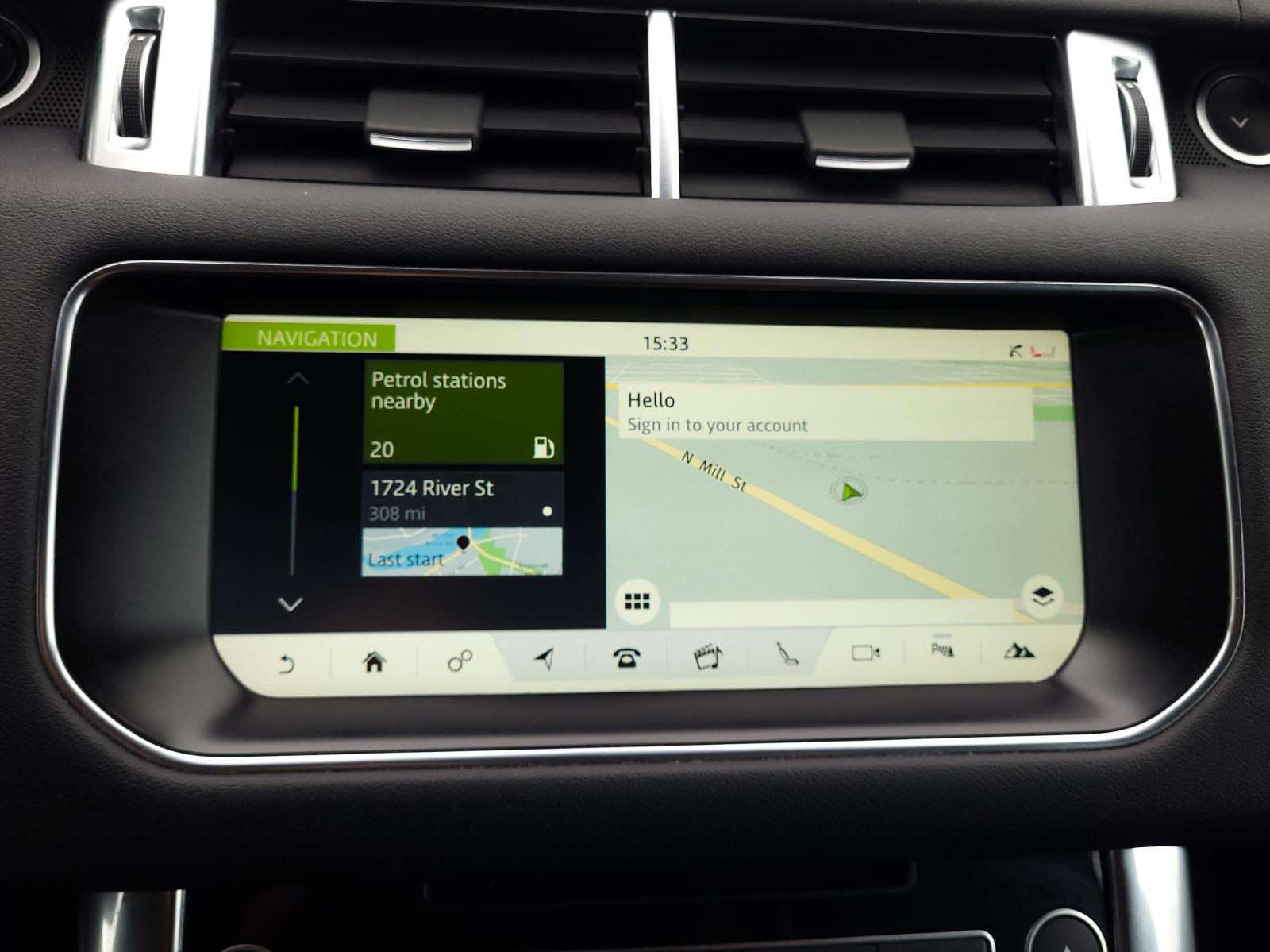 2017 LAND ROVER RANGE ROVER SPORT Display Screen - Weber Brothers Auto