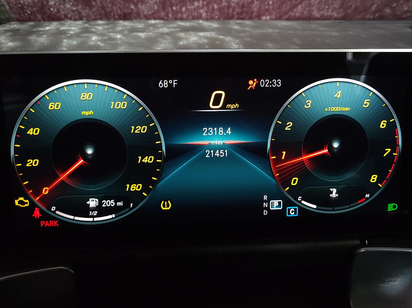 2020 MERCEDES GLB-CLASS Speedometer / Instrument Cluster - Weber ...