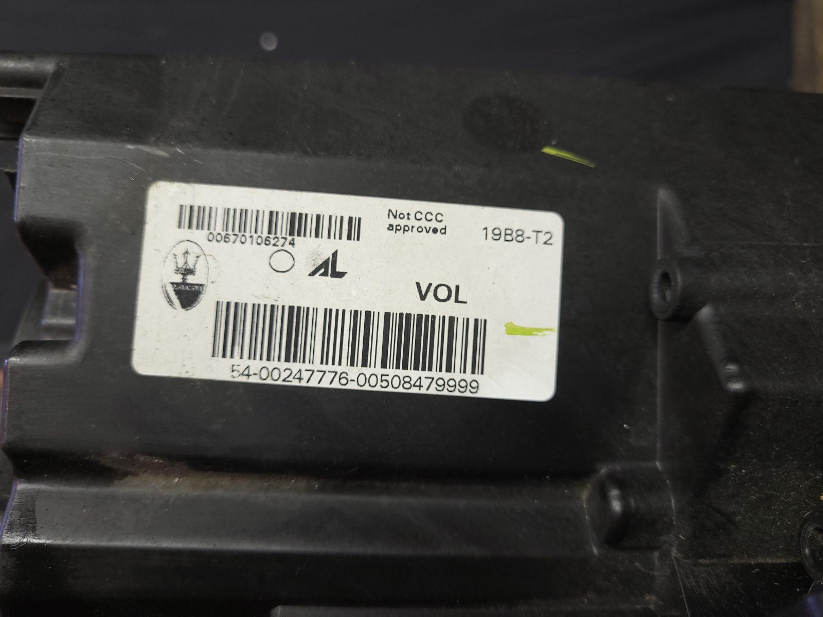 2018 MASERATI GHIBLI Headlamp - Right - Weber Brothers Auto