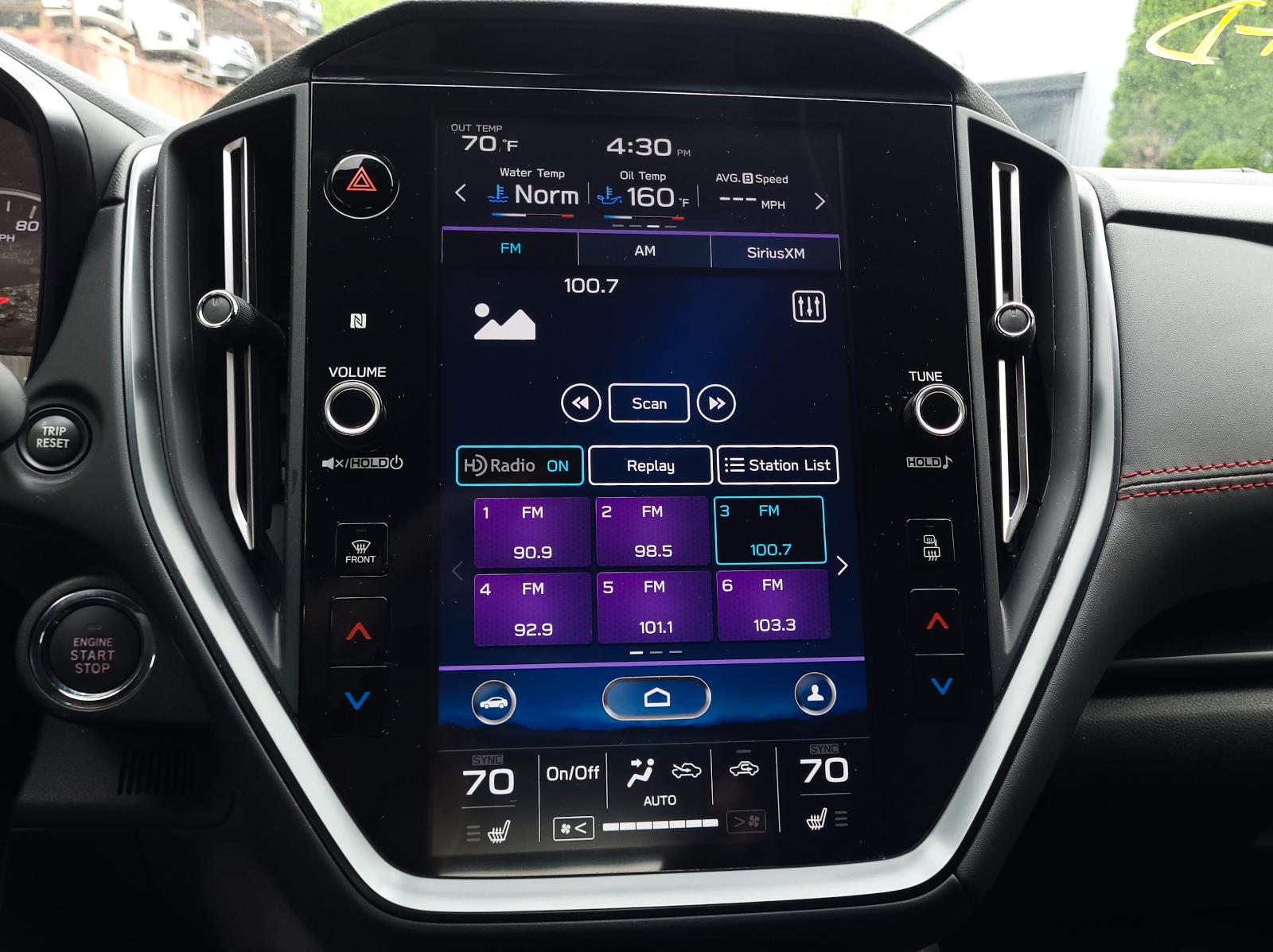 2022 SUBARU WRX Display Screen - Weber Brothers Auto