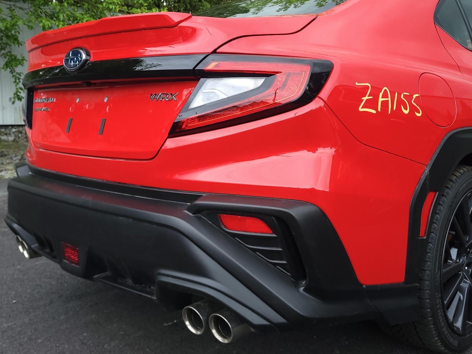 2022 SUBARU WRX Bumper Assembly - Rear - Weber Brothers Auto