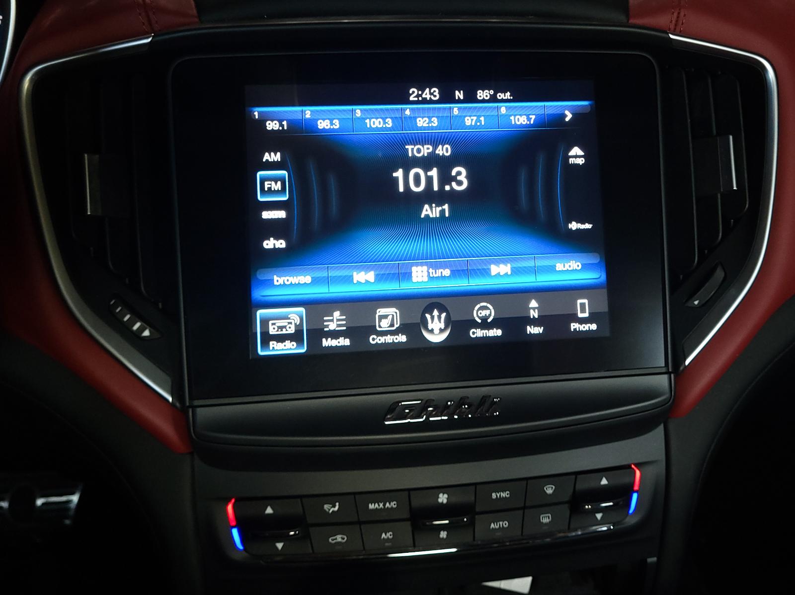 2017 MASERATI GHIBLI Audio / Video Equipment - Weber Brothers Auto