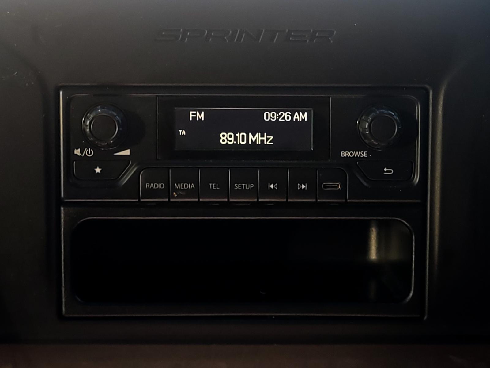 2021 MERCEDES SPRINTER 2500 Audio / Video Equipment - Weber Brothers Auto