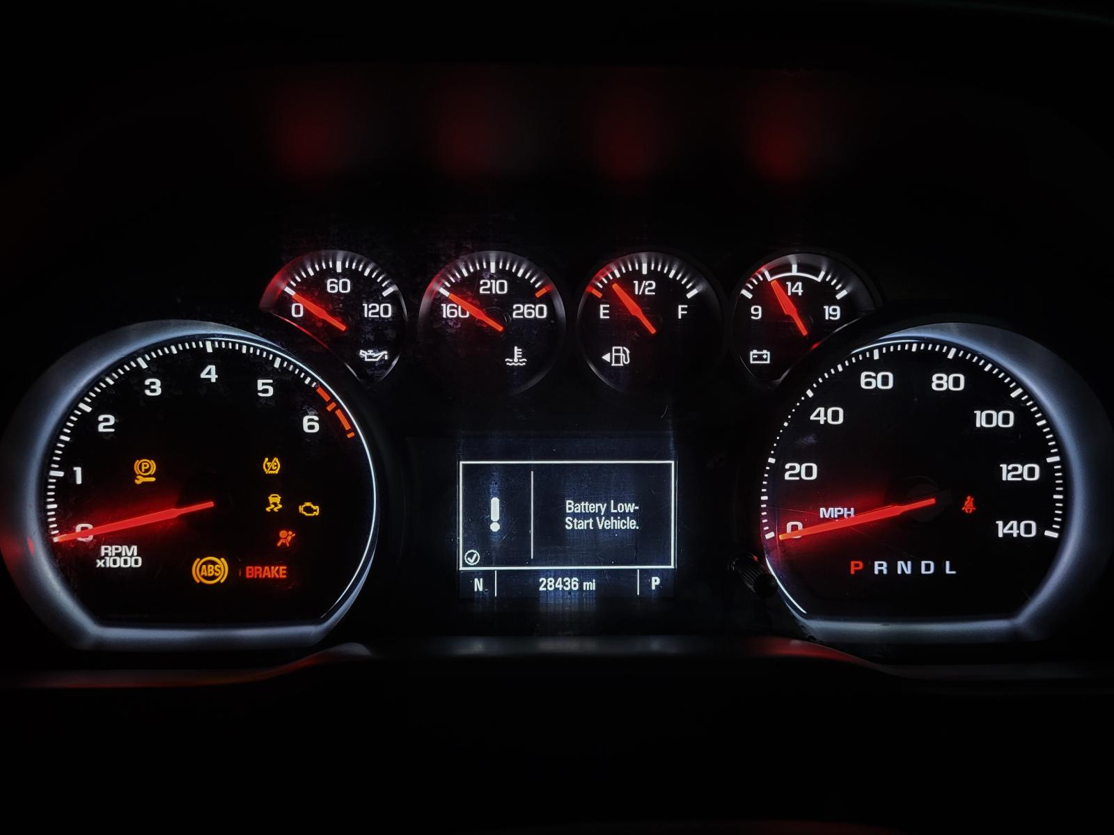 2020 CHEVROLET SILVERADO 1500 PICKUP Speedometer / Instrument Cluster ...