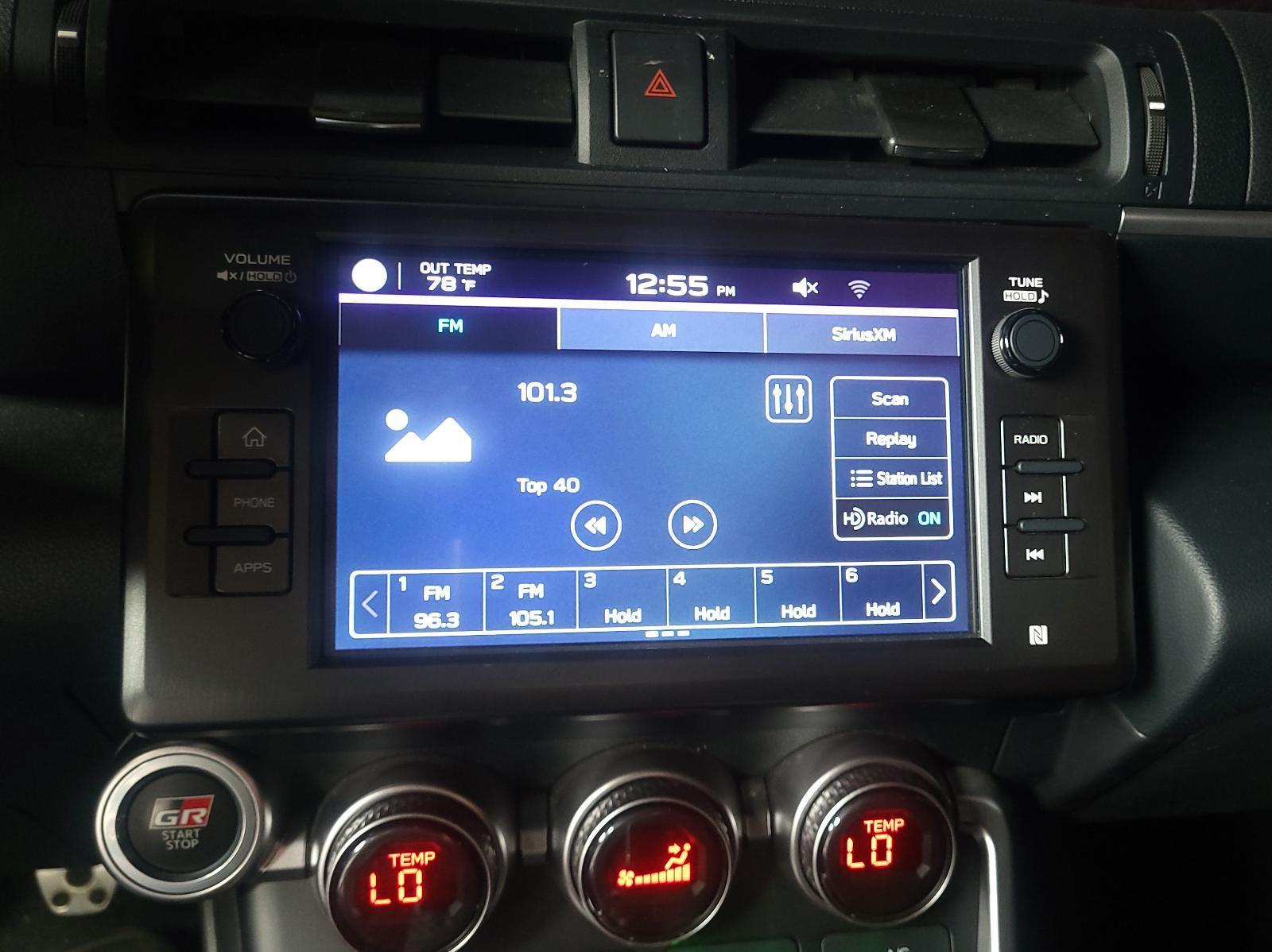 2022 TOYOTA GR86 Display Screen - Weber Brothers Auto