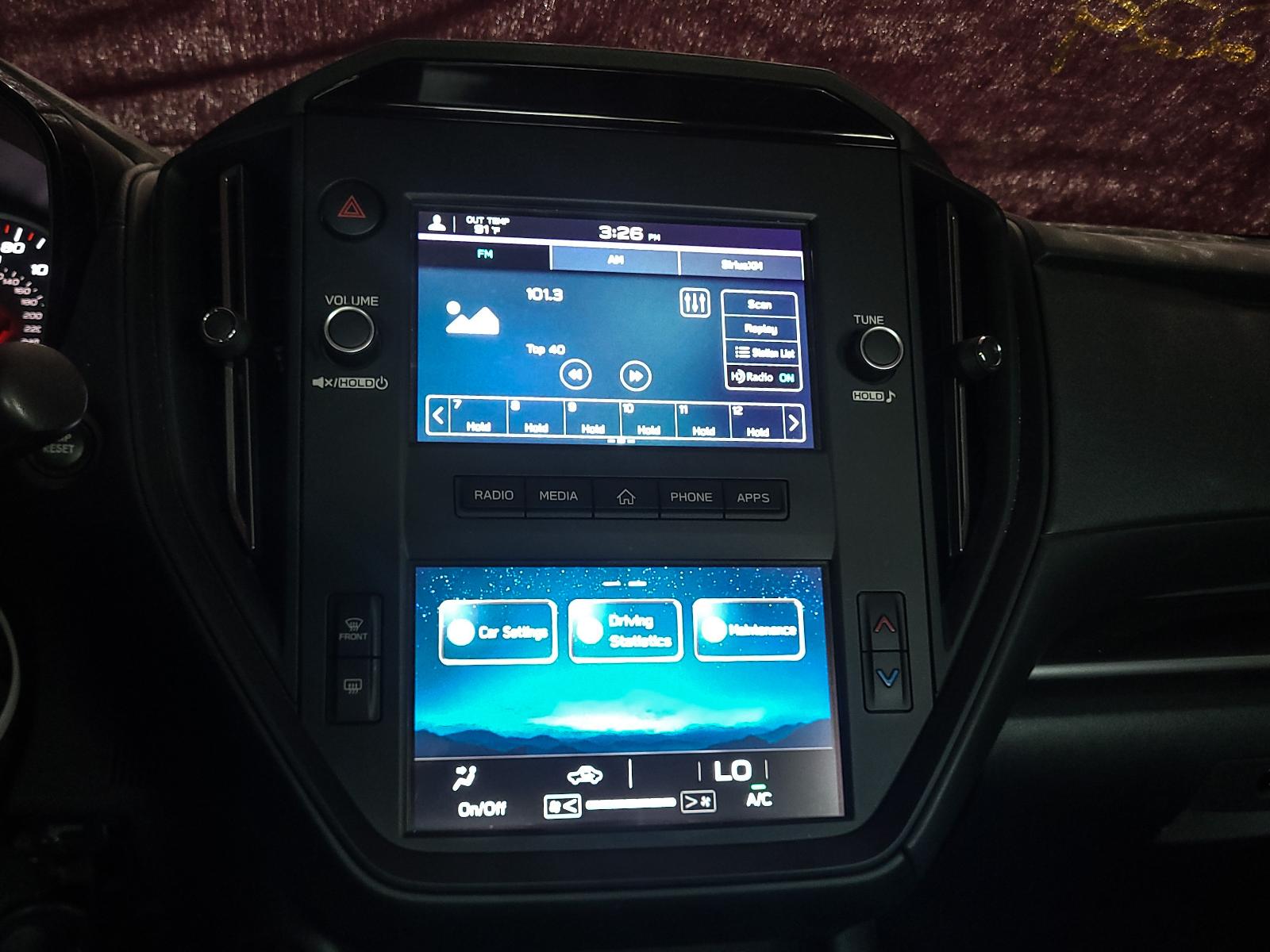 2023 SUBARU WRX Display Screen - Weber Brothers Auto