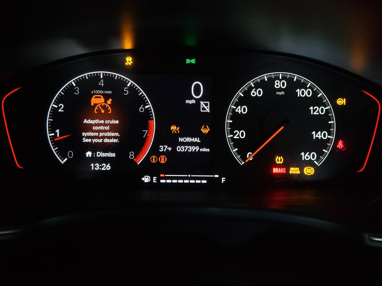 2022 HONDA CIVIC Speedometer / Instrument Cluster - Weber Brothers Auto