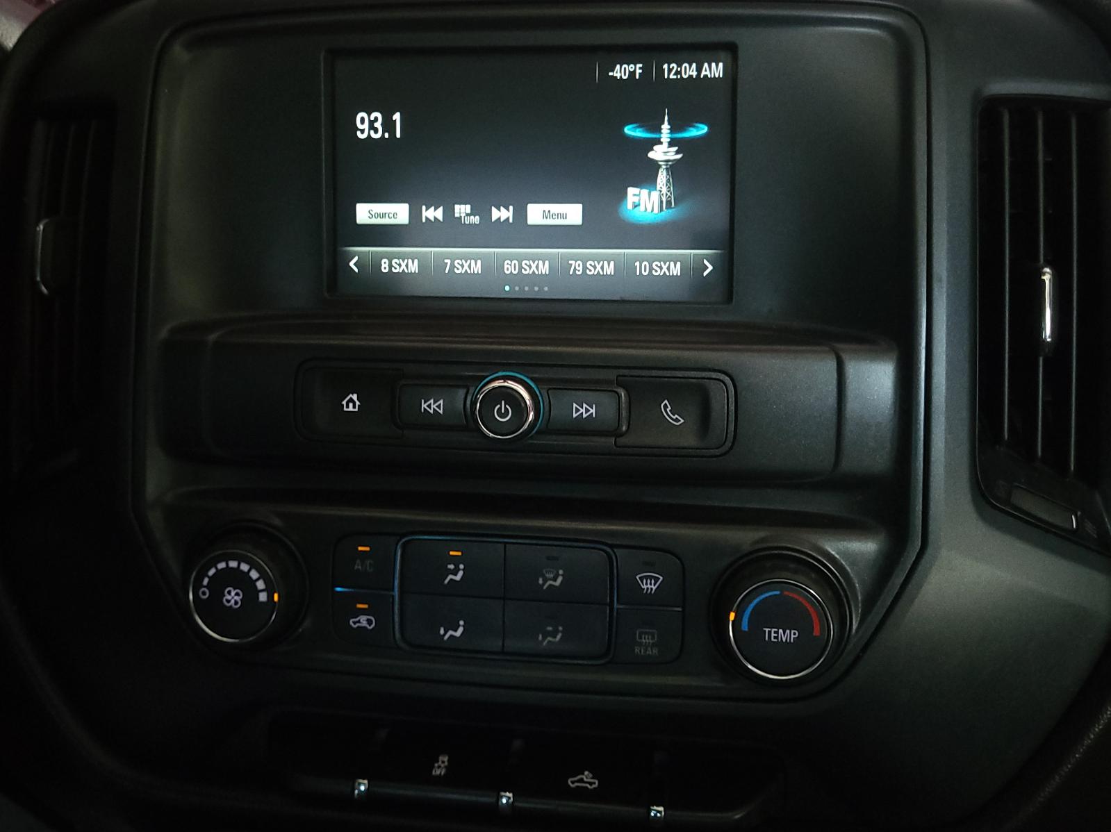 2018 CHEVROLET SILVERADO 1500 PICKUP Climate Control - Heater A/C ...