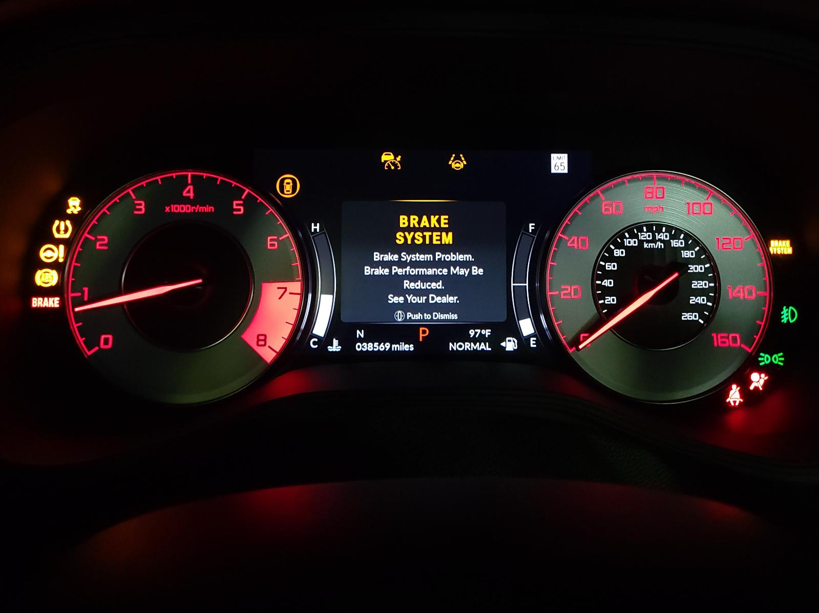 2021 ACURA TLX Speedometer / Instrument Cluster - Weber Brothers Auto